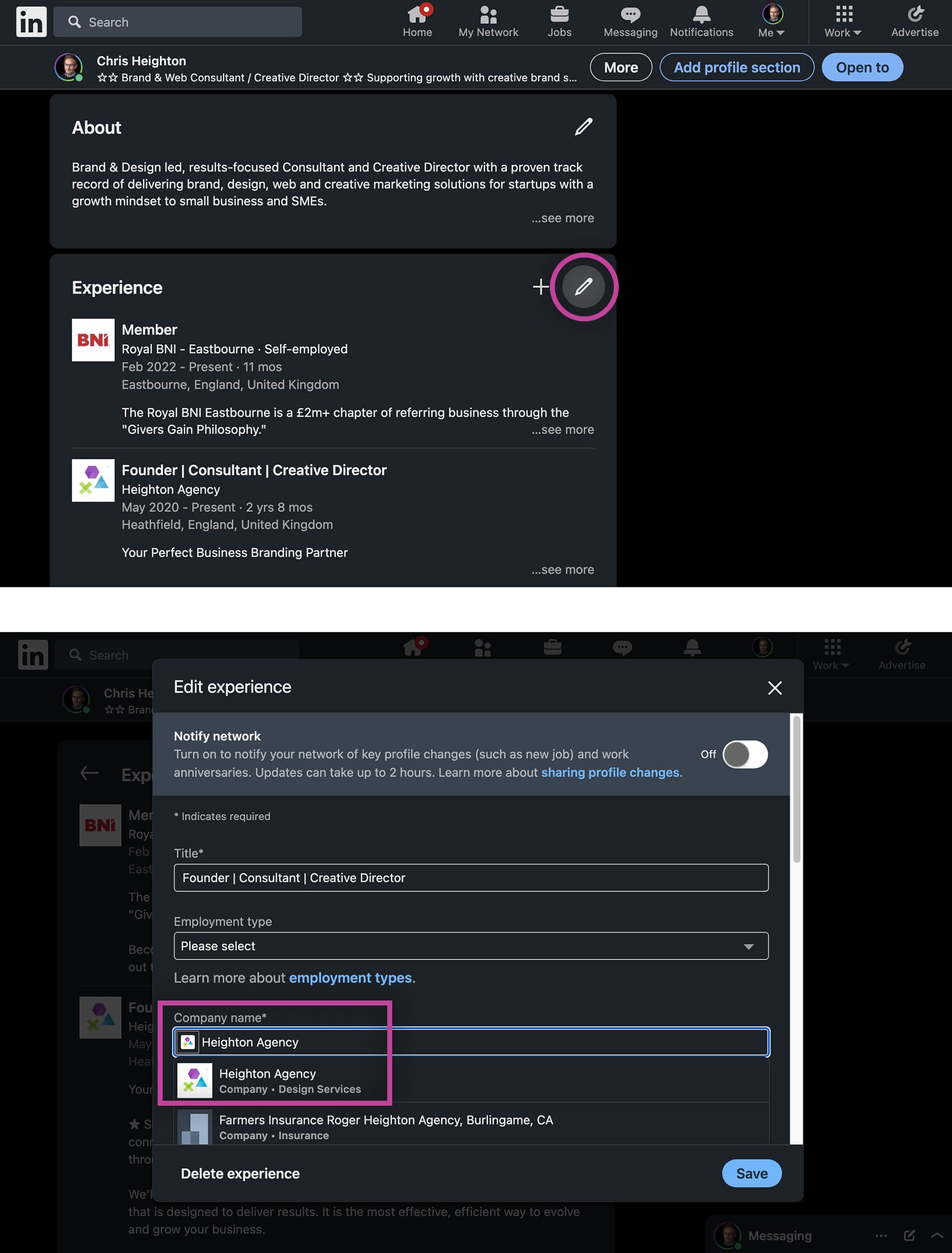 Error Claiming Unclaimed Linkedin Business Page | HeightOn